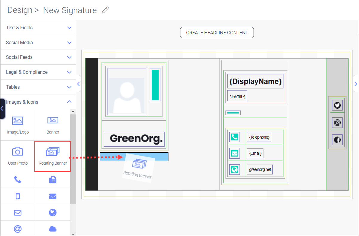 Working With The Rotating Banner Signature Element Exclaimer working-with-the-rotating-banner-signature-element-exclaimer